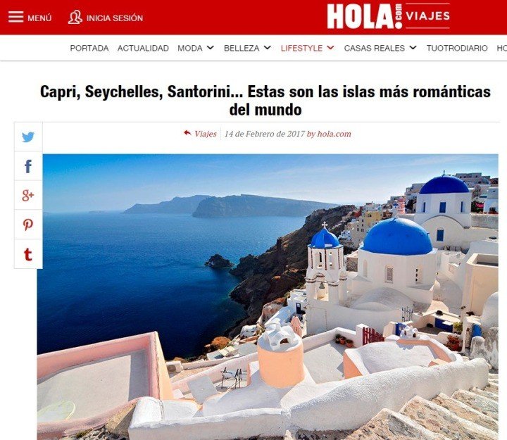 “ΚΑΠΡΙ-ΣΕΫΧΕΛΛΕΣ-ΣΑΝΤΟΡΙΝΗ:ΤΑ ΠΙΟ ΡΟΜΑΝΤΙΚΑ ΝΗΣΙΑ ΤΟΥ ΚΟΣΜΟΥ” – Santonews