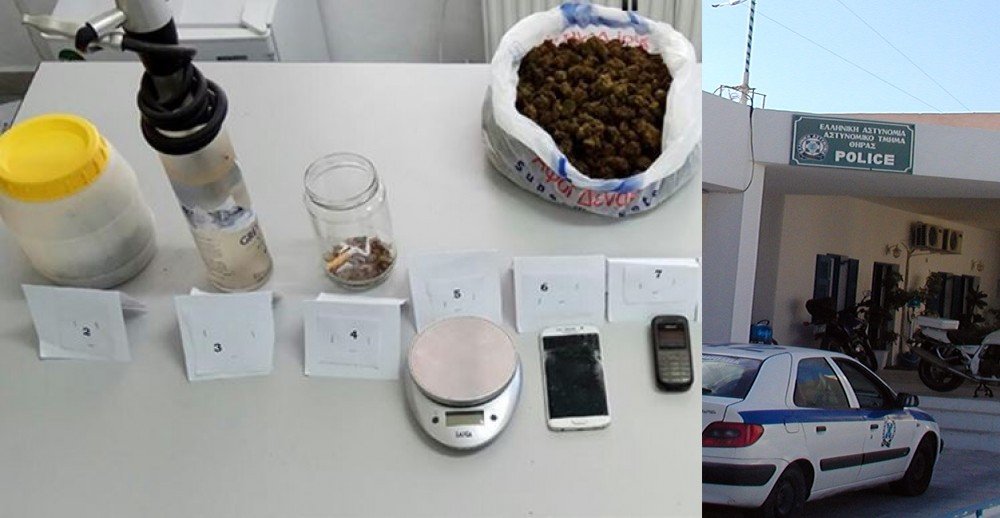 ΣΥΛΛΗΨΗ ΓΙΑ ΝΑΡΚΩΤΙΚΑ ΣΤΗ ΣΑΝΤΟΡΙΝΗ – Santonews