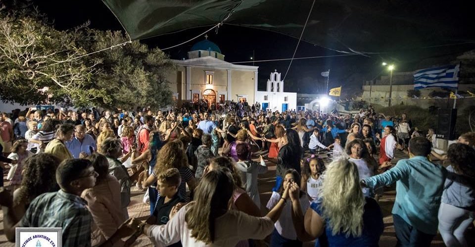 ΠΑΝΗΓΥΡΙ ΣΤΗΝ ΠΑΝΑΓΙΑ ΚΟΙΜΗΣΗ ΣΤΟ ΑΚΡΩΤΗΡΙ – Santonews